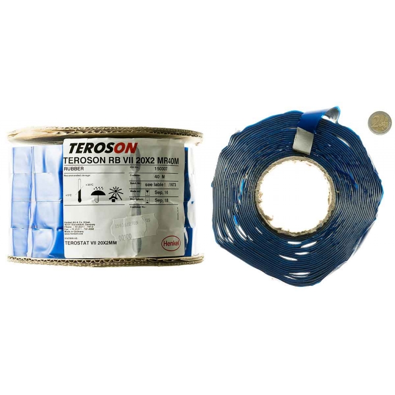 Pate américaine : Larg. 2 cm x L. 10 m x 4 unités Ruban Mastic Usa