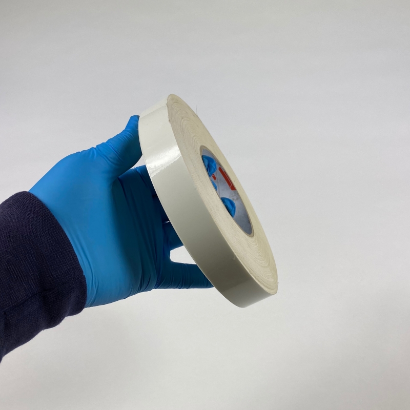 Gaffer Américain Blanc petit modèle Longueur 50 m x largeur 25 mm