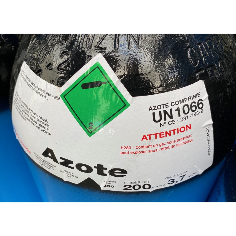 Bouteilles Azote