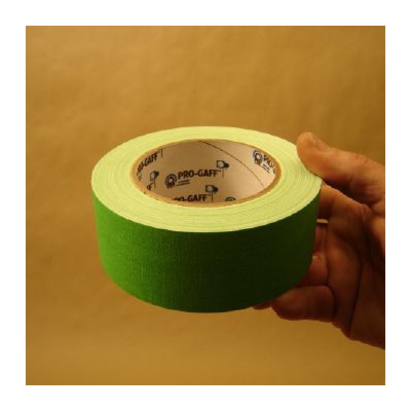 Ruban fluorescent vert Longueur 25 mètres x largeur 50 mm