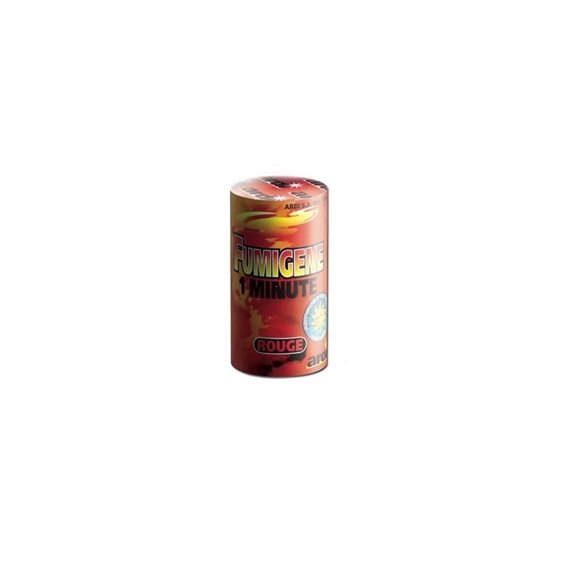 Fumigène 1 mn Rouge -EC380009-1008-T1-69254468
