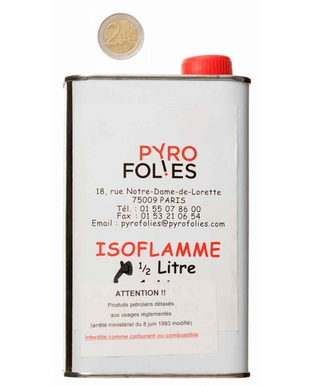 Isoflamme : Liquide incolore pour production de flammes x 1 litre